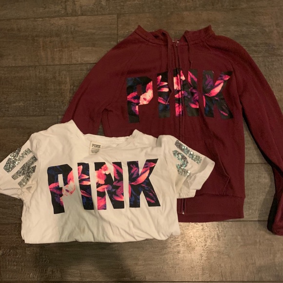 PINK Victoria's Secret | Tops | Pink Matching Bundle | Poshmark